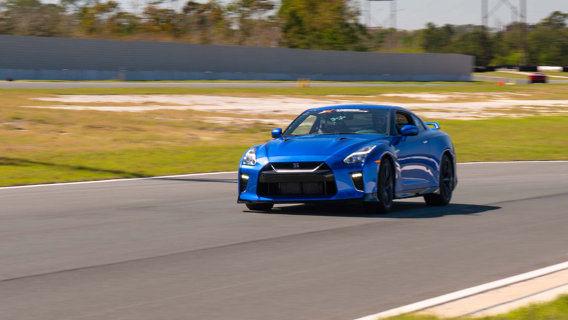 Nissan GT-R - Experience a Test Drive Nissan GTR on a Racetrack