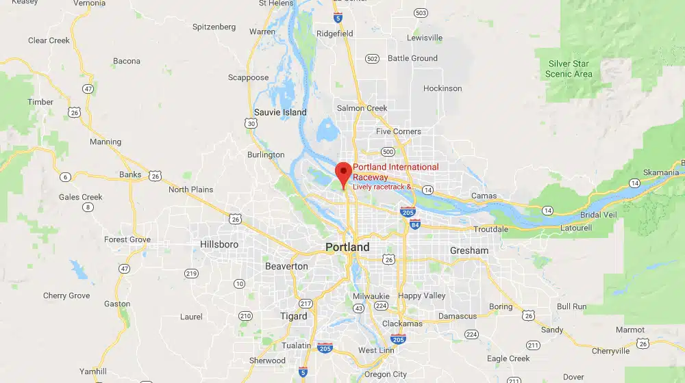 Portland International Raceway - Racetrack Driving Experience | Xtreme ...