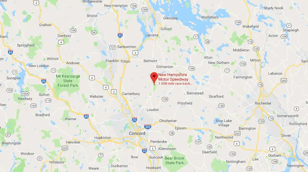 New Hampshire Motor Speedway - Racetrack Driving Experience | Xtreme ...